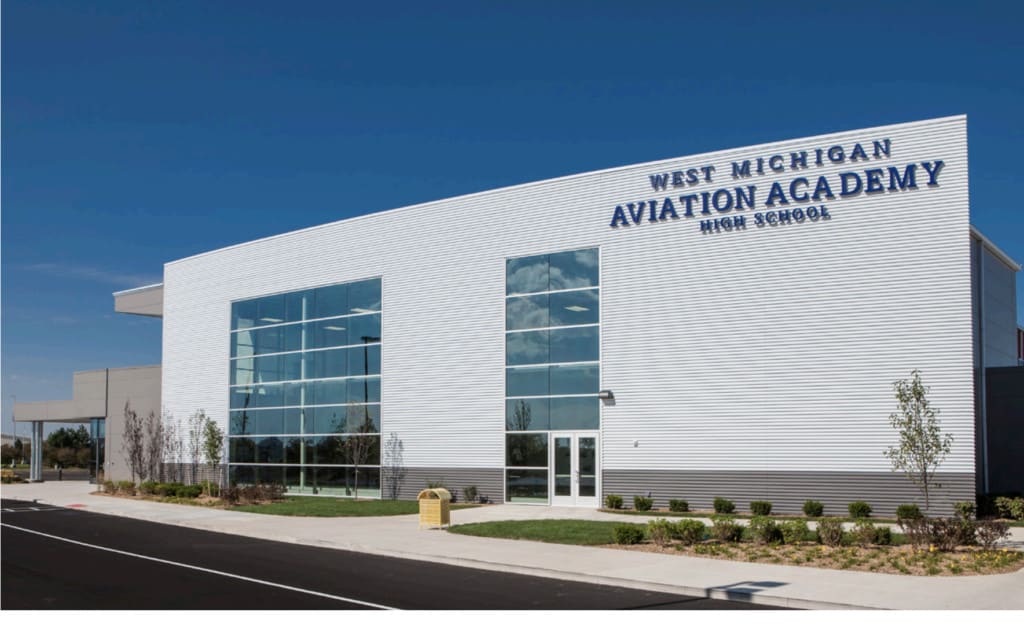 West Michigan Aviation Academy | BlueScope Buildings North America